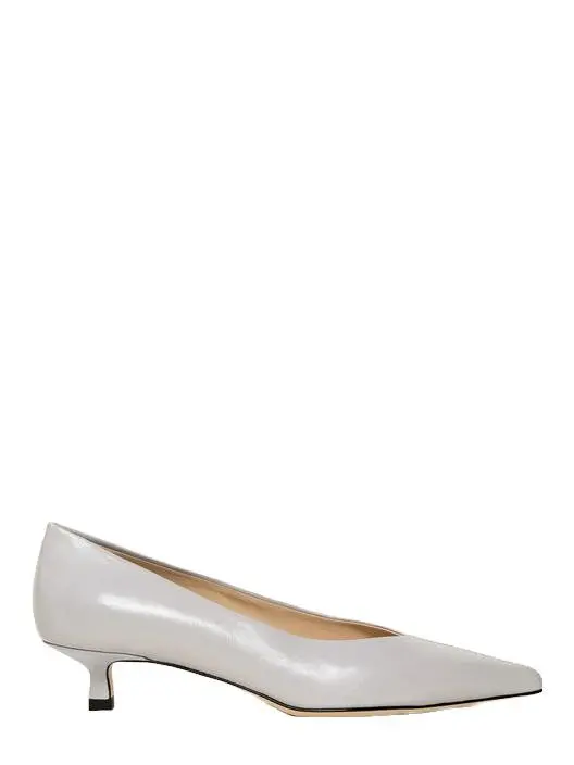 M. Gemi The Marzia Kitten Heel Pumps - Gray