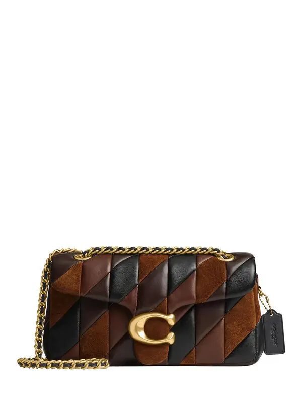 Coach Tabby Shoulder Bag 26 With Quilting - Brass/maple Shadow Brown