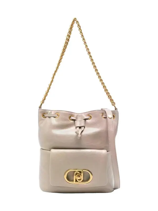 Liu Jo Drawstring Chain-strap Shoulder Bag - Neutrals