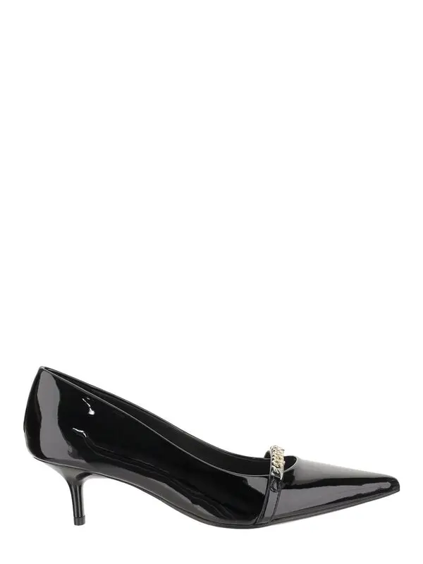 Pinko Leather Pointed Toe Flats - Multicolor