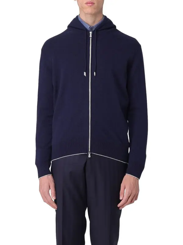 Eleventy Pullover Sweatshirt - Blue