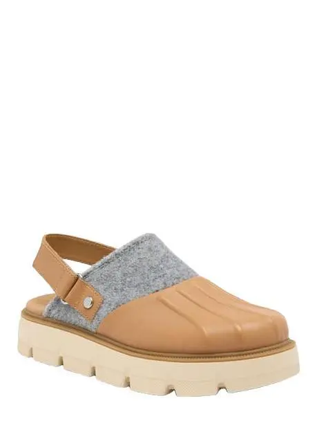 Sorel Rein Cb Slingback Clog - Tawny Buff/bleached Ceramic