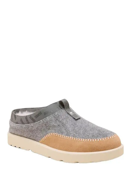 Sorel Byways™ Faux Fur Lined Mule Slipper - Quarry/tawny Buff