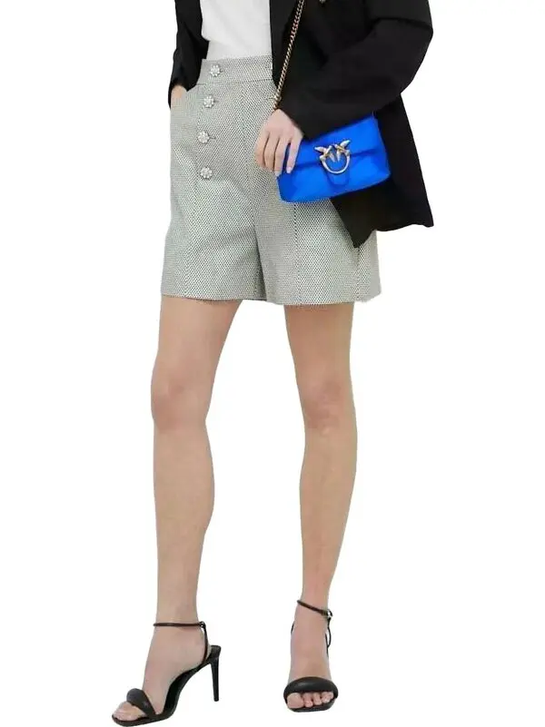 CUSTOMMADE Embellished Pocket Shorts - White