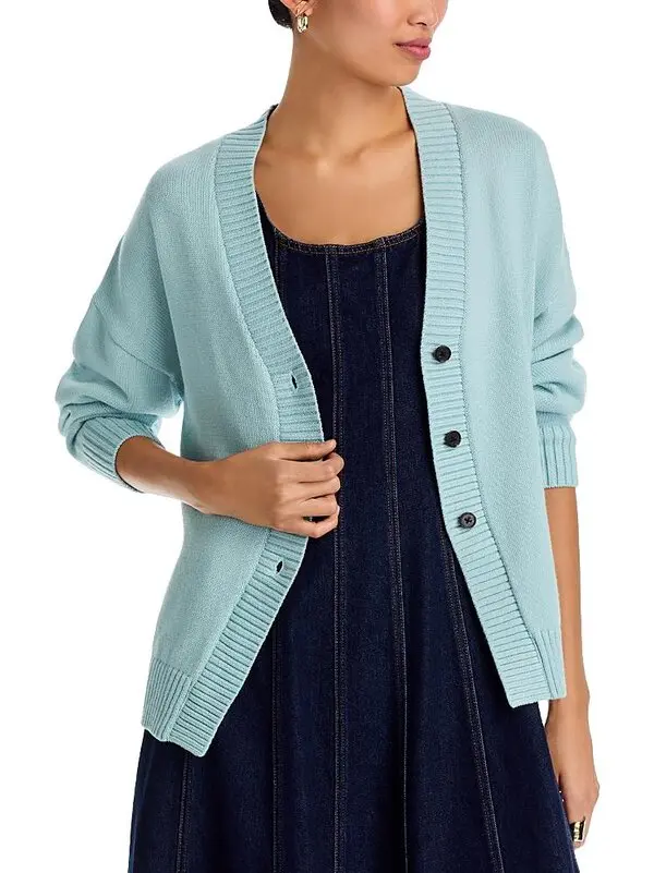 Rails Philippa V-neck Cardigan - Stone Blue