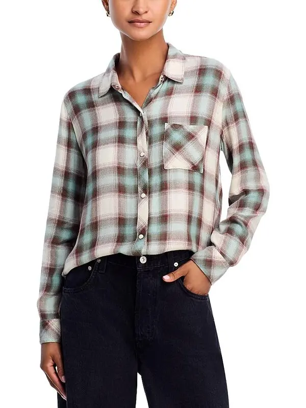Rails Hunter Shirt - Birch Olive