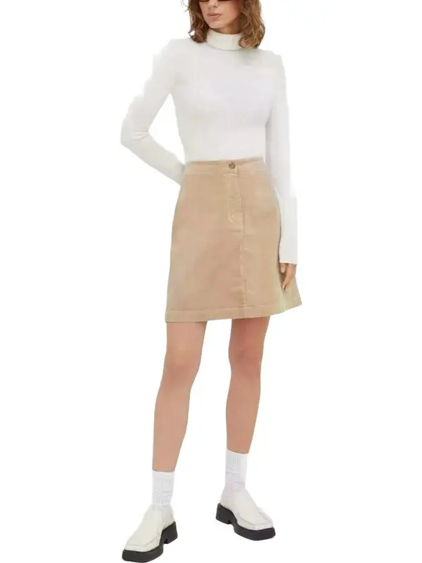 Day Birger Et Mikkelsen Ribbed Turtleneck Top - Neutrals