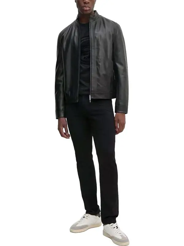 Hugo Boss Logo-patch Denim Jeans - Black