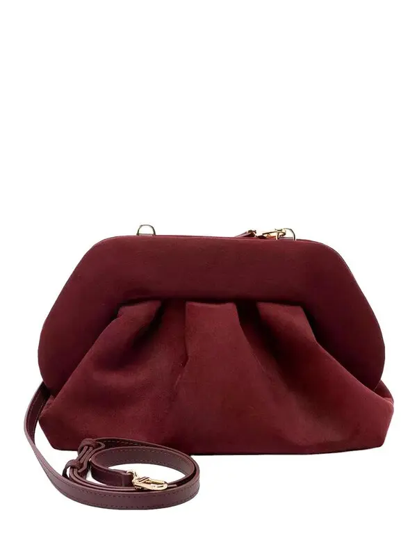 THEMOIRE Pleated Clutch - Red