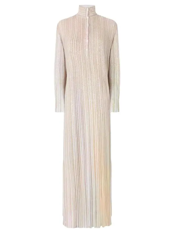 Missoni Sequin-embellished Maxi Dress - White