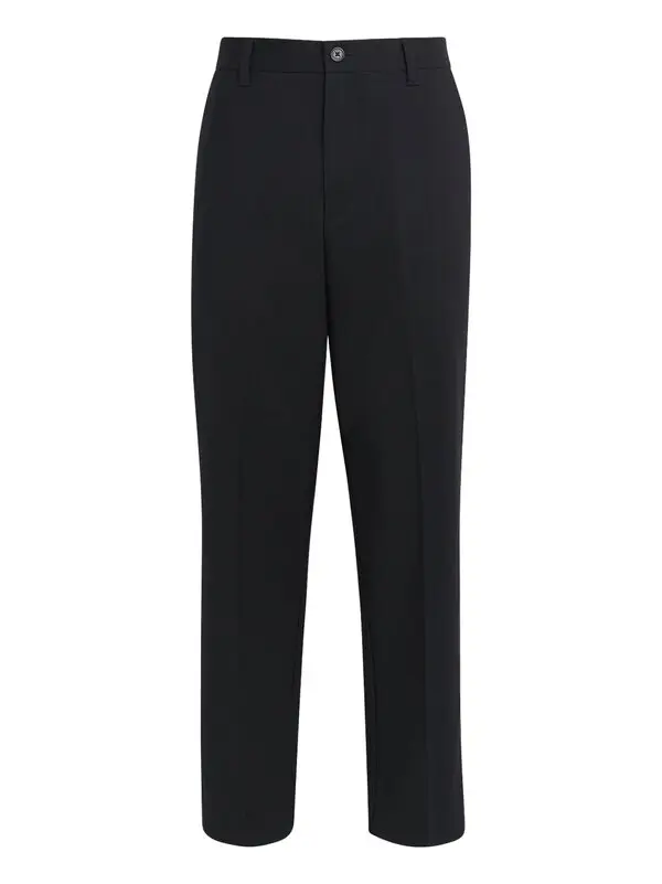 Nn07 Cotton-blend Relaxed Trousers - Navy