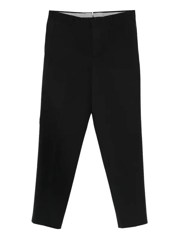 PT TORINO Tapered Trousers - Black