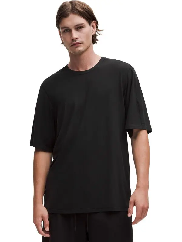 Lululemon Brushed Yoga Crewneck T-shirt - Black