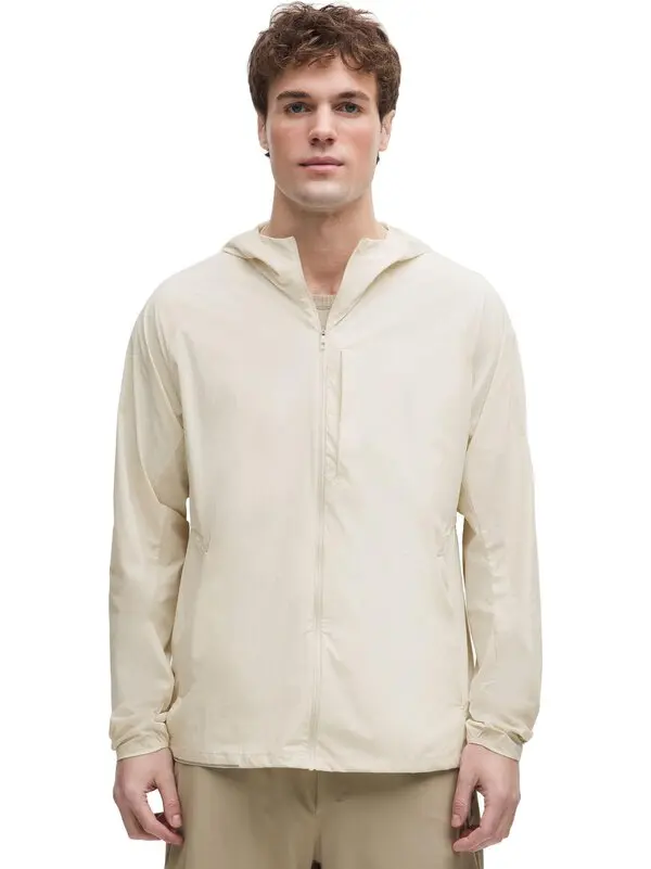 Lululemon Fast And Free Jacket - Light Ivory