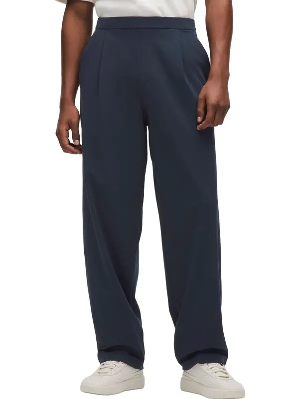 Lululemon Daydrift Relaxed-fit Pleated Trouser - True Navy