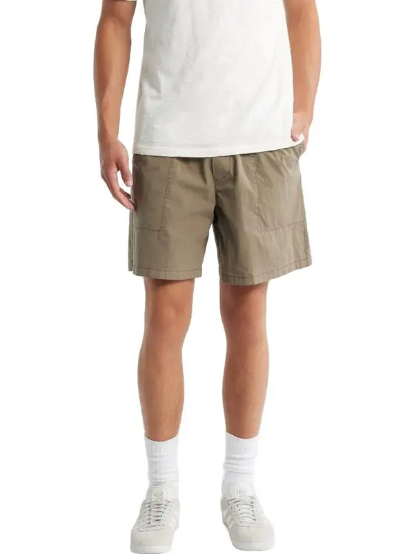 Brooklyn Industries Stretch Cotton Ripstop Shorts - Trench Coat