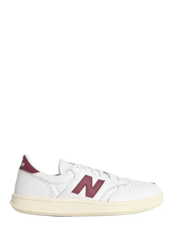 NEW BALANCE Leather Sneakers - White