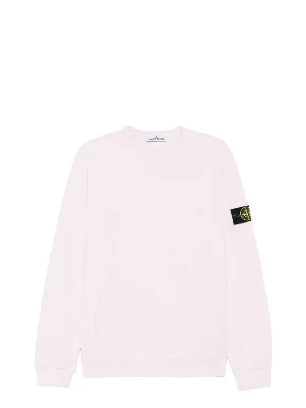 Stone Island Cotton Fleece Crewneck Sweatshirt - Multicolor