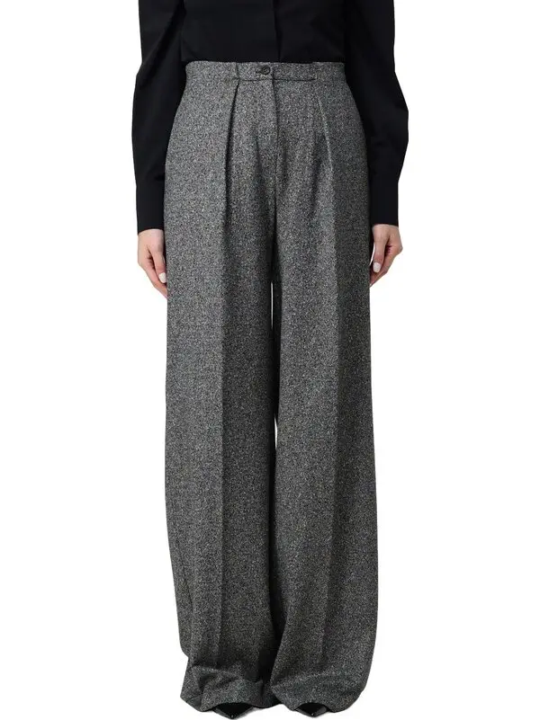 MM MAX MARA Wide Leg Trousers - Multicolor