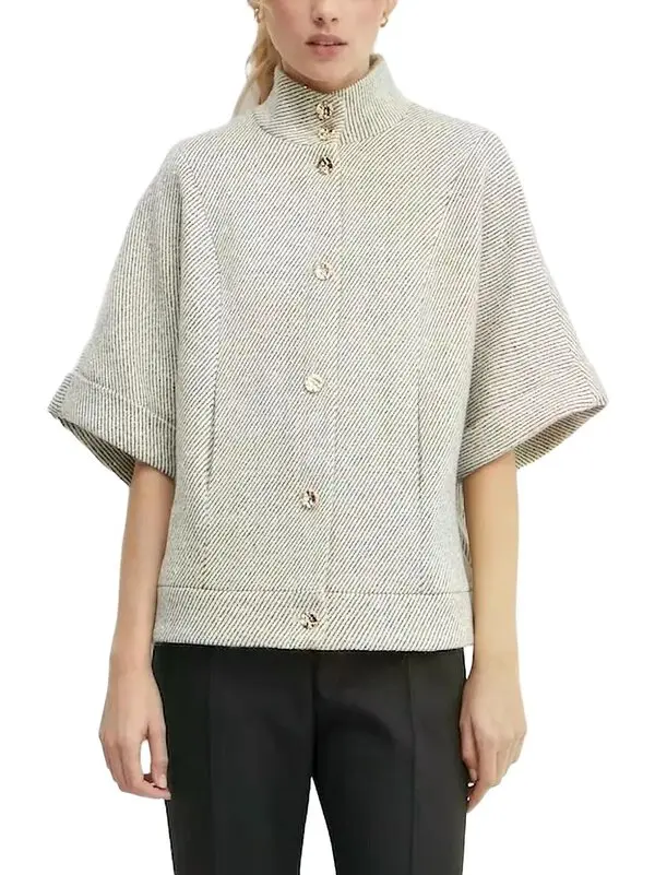 BRUUNS BAZAAR Short-sleeve Jacket - White