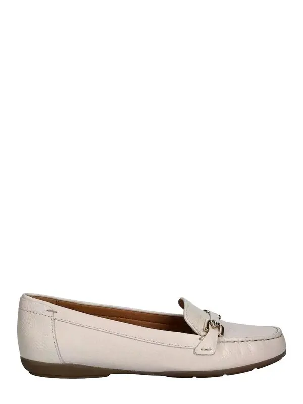 Geox Buckle-detail Loafers - Neutrals