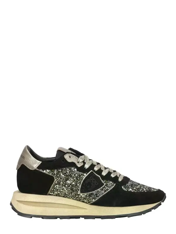 Philippe Model Tropez Haute Sneakers - Black