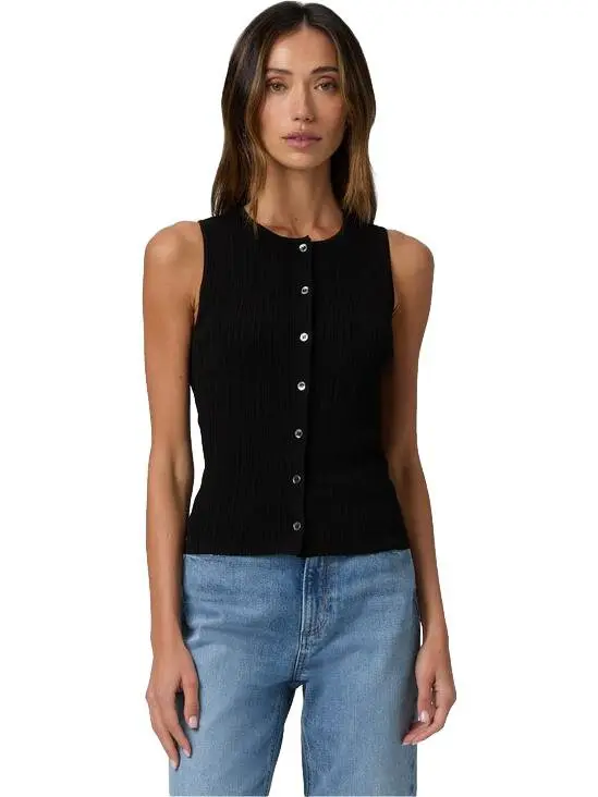 Paige Leira Sweater Tank - Black