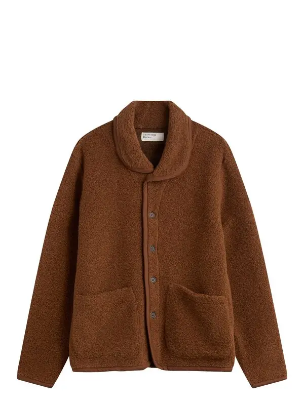 Universal Works Alvar Fleece Lancaster Jacket - Cumin