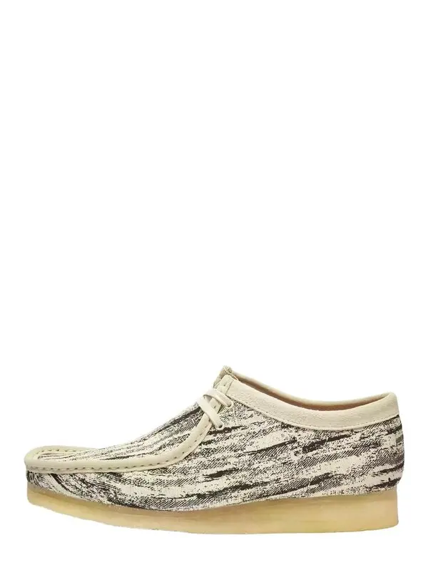 Clarks Wallabee Fabric Loafers - Black