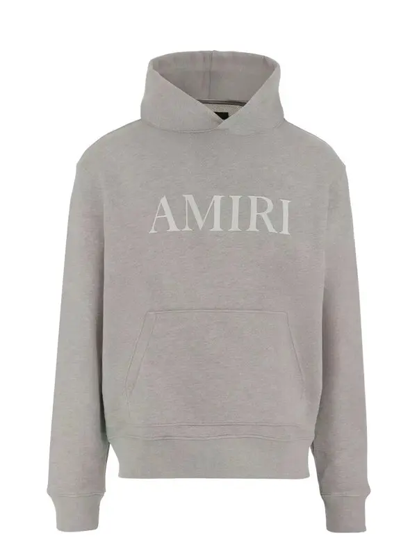 Amiri Cotton Hoodie - Grey