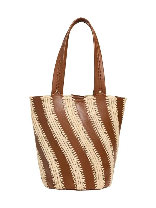 Simkhai Talia Bucket Bag - Sable