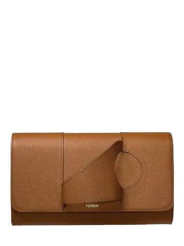 Perrin Lasymetrique Glove Clutch - Gold