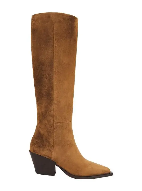 Paige Lillian Knee High Boots - Chestnut