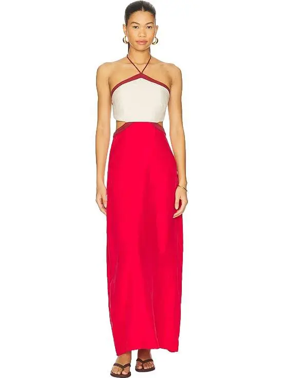 SANCIA The Hazel Dress - Scarlet