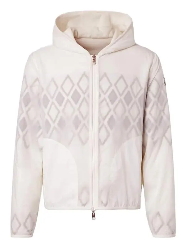 Moncler Argyle Reversible Jacket - White
