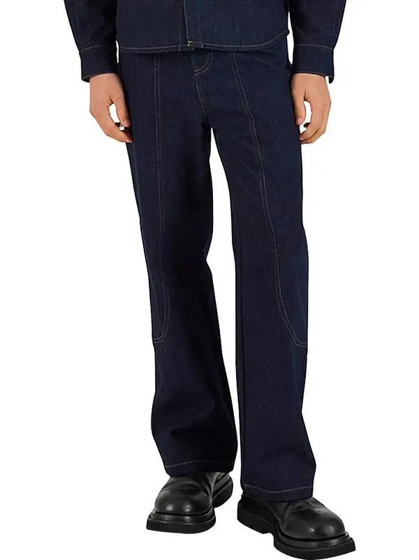 KROST Crosby Straight Fit Jeans - Indigo Wash