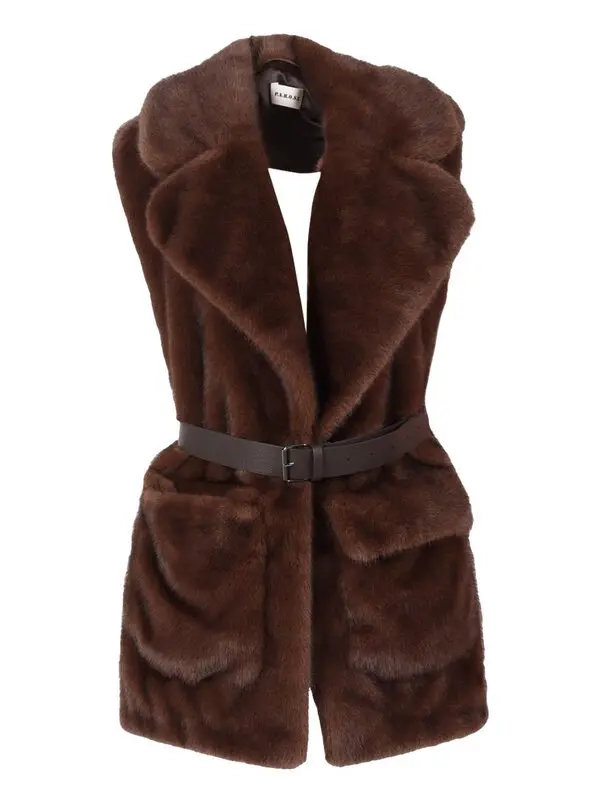P.a.r.o.s.h Belted Vest - Multicolor