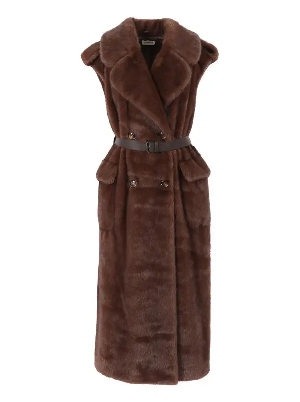 P.a.r.o.s.h Belted Vest - Multicolor