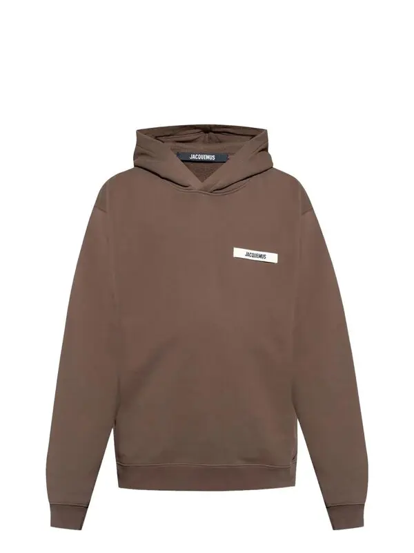 Jacquemus Logo Hoodie - Brown