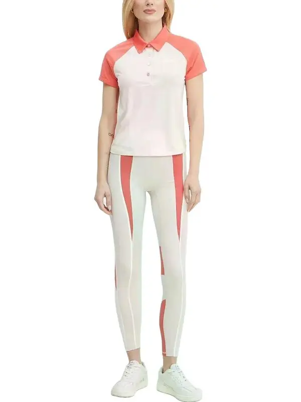 Hugo Boss Colour-block Polo Shirt - Pink