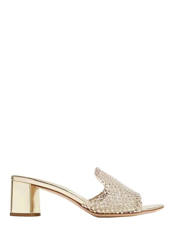LE SILLA 55mm Gilda Sandals - Gold