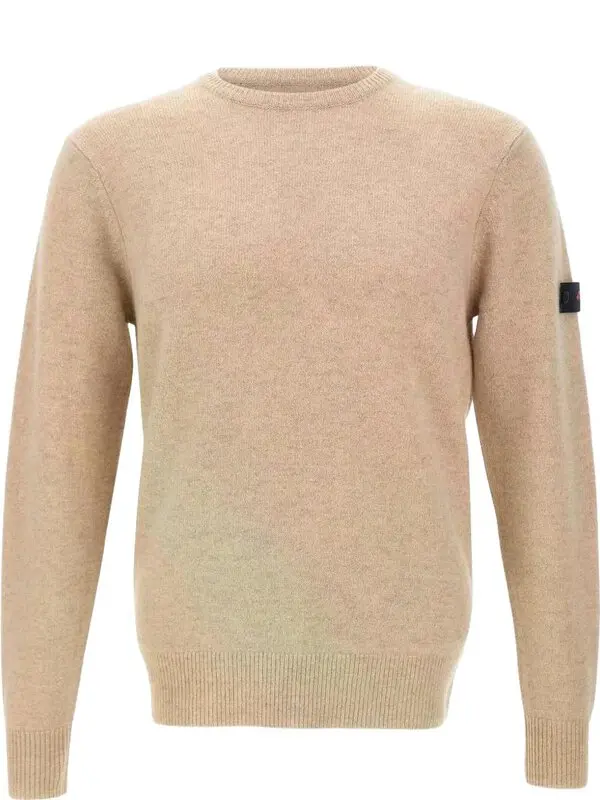 Peuterey Logo-patch Sweater - Neutrals
