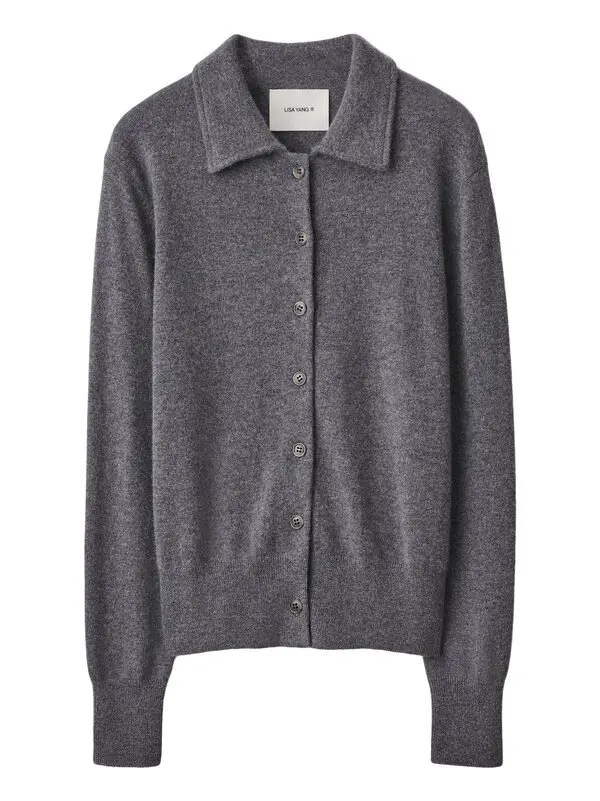 LISA YANG STORE Suzette Cardigan - Graphite