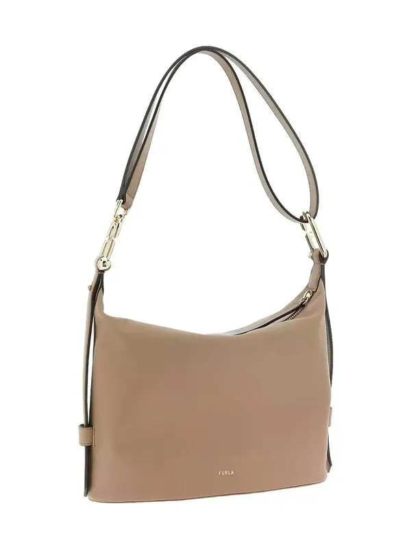 Furla Nuvola Zip-top Tote Bag - Neutrals