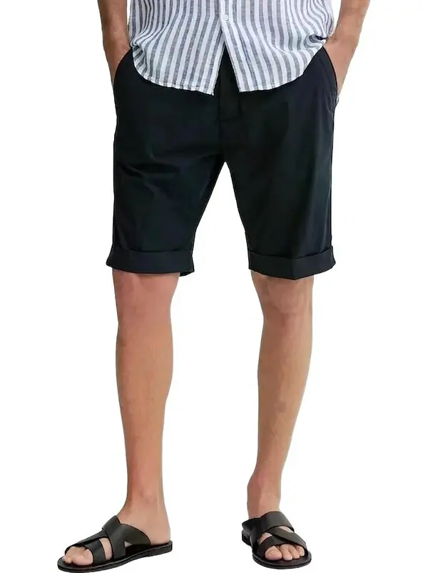 Liu Jo Cuffed Chino Shorts - Blue