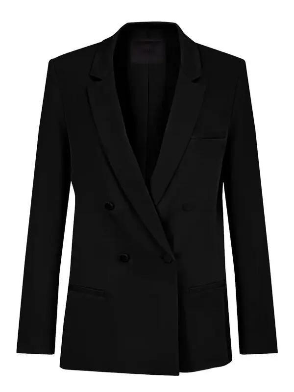 Lapointe Double-breasted Blazer - Black