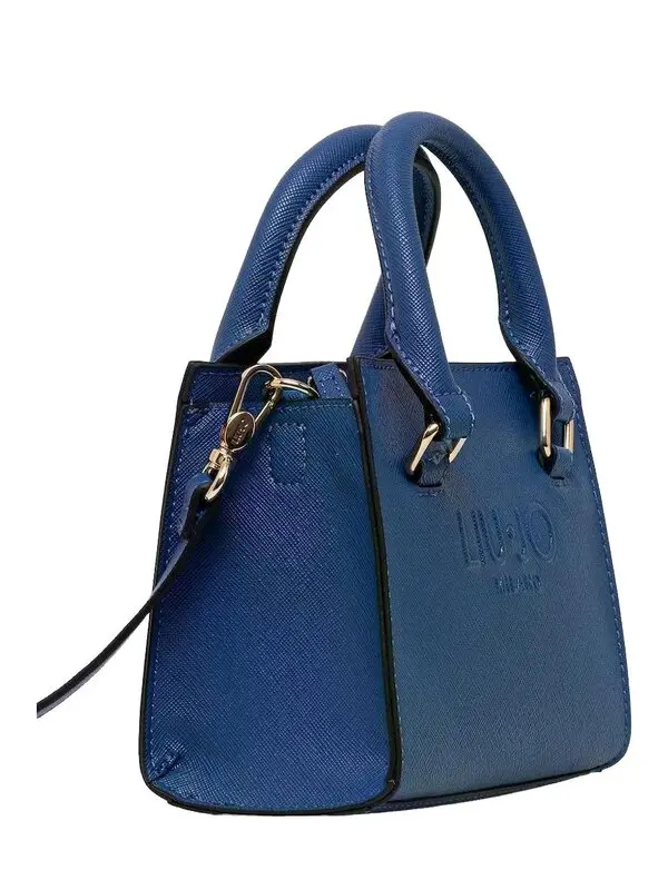 Liu Jo Embossed-logo Handbag - Blue