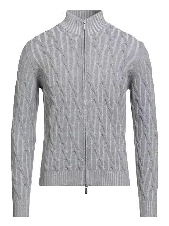 MOORER Cashmere Knit Cardigan - Grey