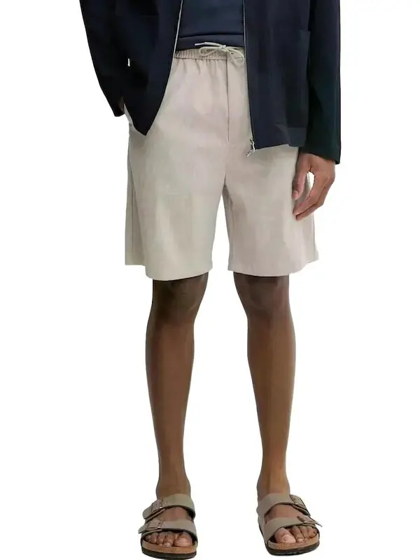 LES DEUX Elastic-waistband Shorts - Grey
