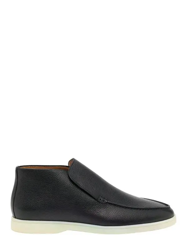 AURELIEN City Grain Boots - Blue